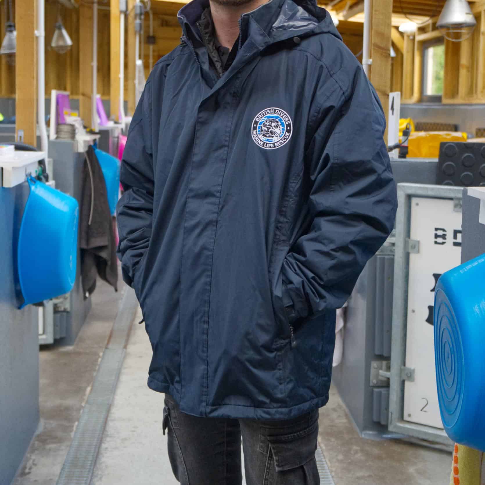 BDMLR Parker Jacket - British Divers Marine Life Rescue