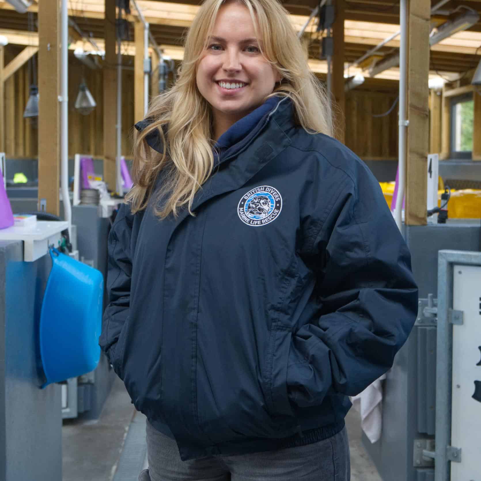 BDMLR Bomber Jacket - British Divers Marine Life Rescue